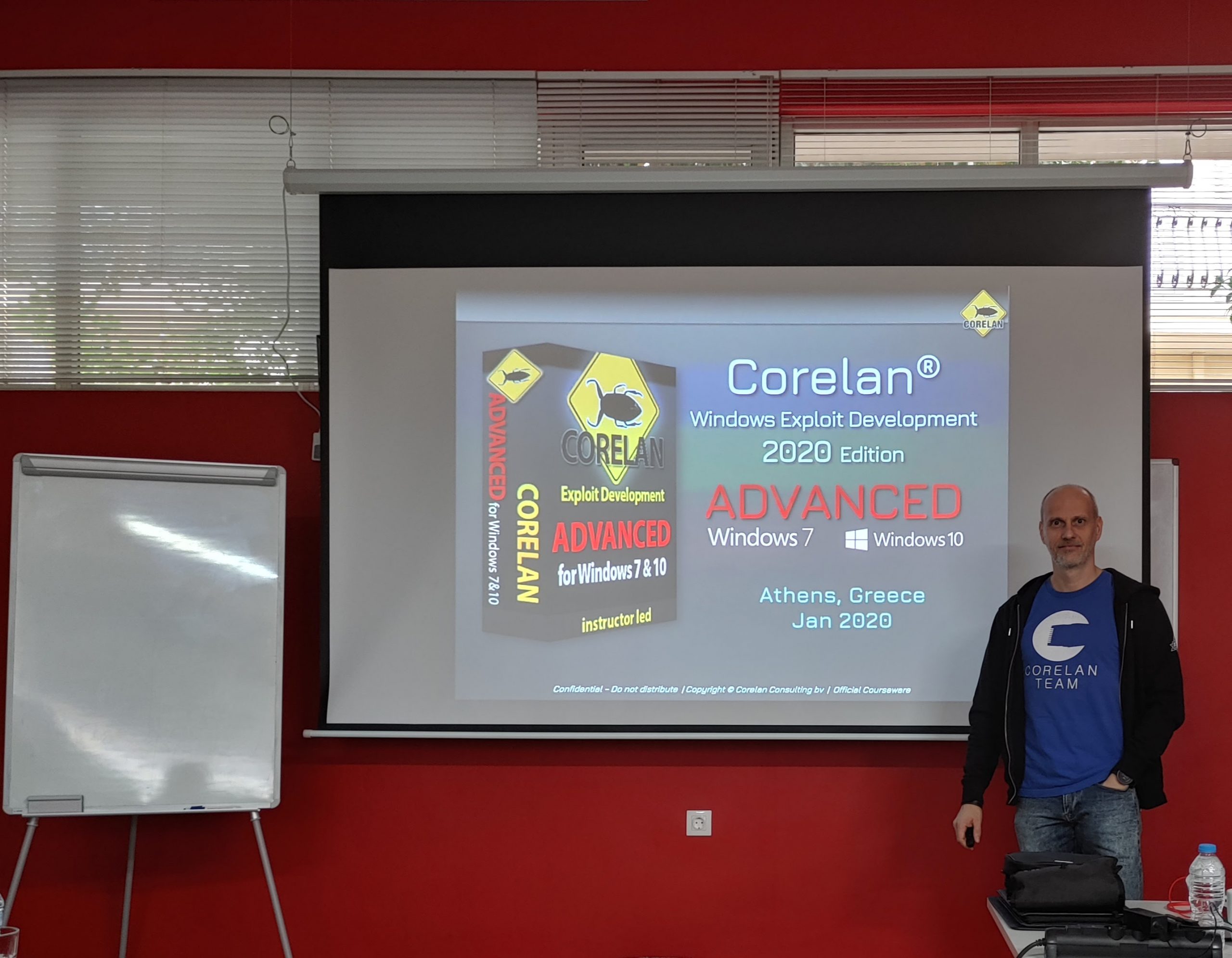 Corelan Advanced Exploitation Training-Athens 2020